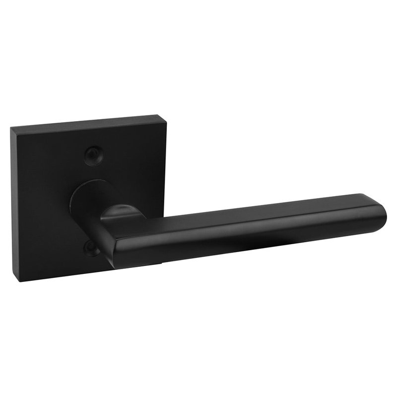 Nuk3y Matte Black Double Dummy Door Lever & Reviews | Wayfair